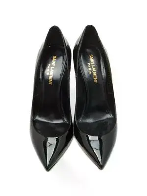 Saint Laurent Patent Leather Pointed-toe Pumps