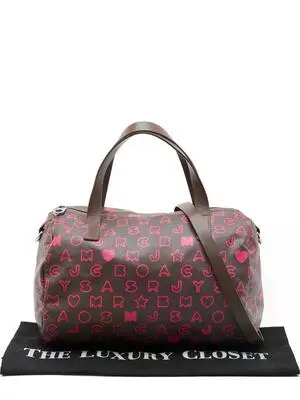 Marc Jacobs All-over Print Leather Tote Bag