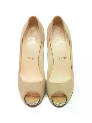 CHRISTIAN LOUBOUTIN Prive Crystal Embellished Pumps