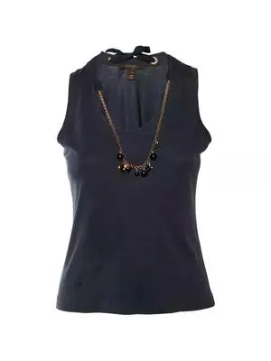 LOUIS VUITTON Chain Detail Tank Top