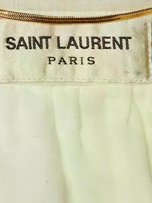 Saint Laurent Patterned Tiered Skirt