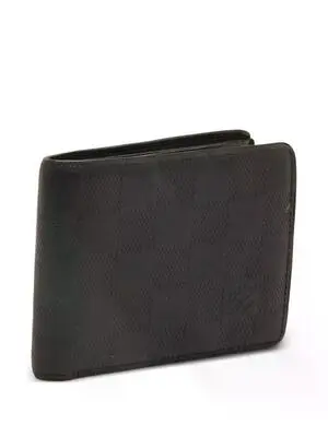 LOUIS VUITTON Damier Infini Slender Bifold Wallet - Black
