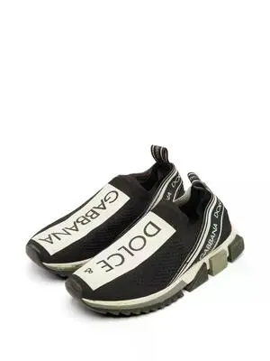 Dolce & Gabbana Sorrento Slip-on Sneakers - Black