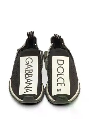 Dolce & Gabbana Sorrento Slip-on Sneakers - Black