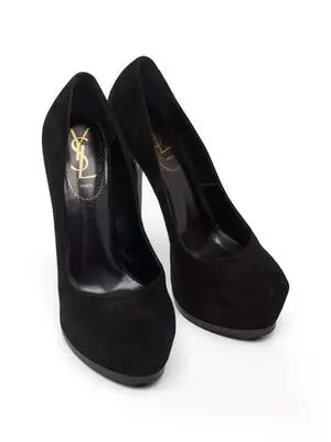 Saint Laurent Tribtoo Platform Pumps - Black