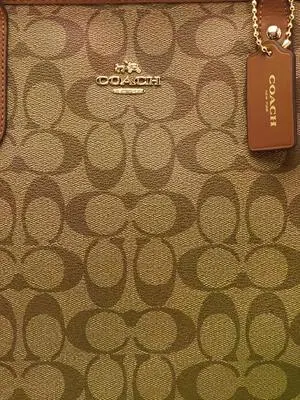 COACH VINTAGE City Leather Tote Bag