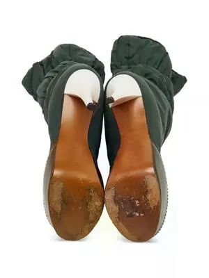 Marni Ruched Puffer Stiletto Boots