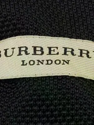 Burberry Silk Knit Skinny Tie