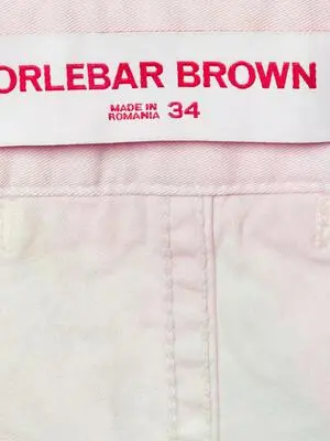 Orlebar Brown Tonal Stitching Cotton Shorts