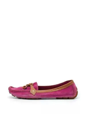 LOUIS VUITTON Suede Loafers