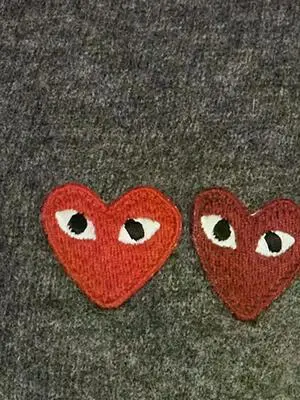 Comme Des Garçons Wool V-neck Sweater