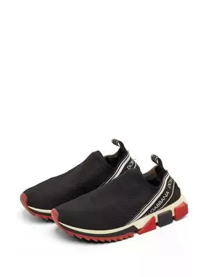 Dolce & Gabbana Sorrento Slip-on Sneakers - Black
