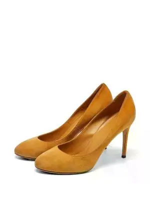 Gucci Round Toe Stiletto Heel Pumps