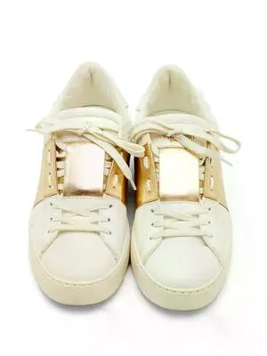 Valentino Garavani Rockstud Leather Sneakers