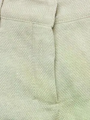 Max Mara Textured Frayed Hem Trousers