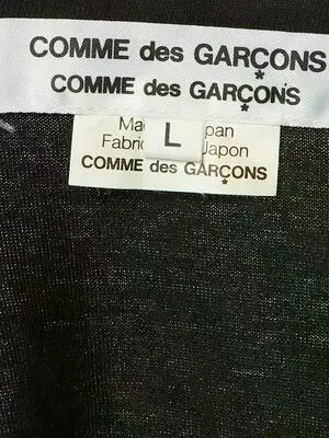 Comme Des Garçons Floral Appliqué Tank Top