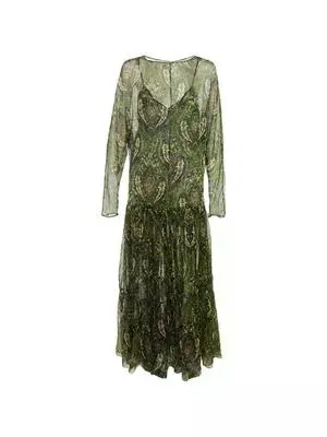 Saint Laurent Gathered Evening Dresses
