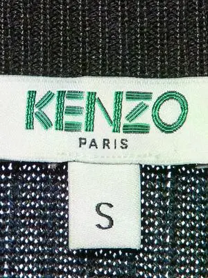 Kenzo Ribbed Knit Midi Skirt