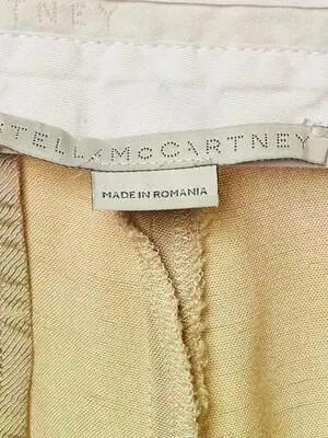 Stella McCartney Crepe Pleated Cropped Trousers
