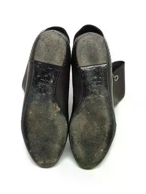Alexander McQueen Fold-over Leather Ankle Boots