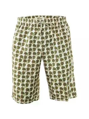 Dolce & Gabbana Printed Swim Shorts - Neutrals