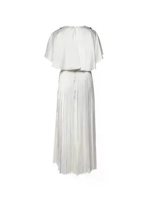 SELF-PORTRAIT Lace-trimmed Maxi Dress