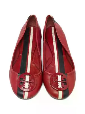 Tory Burch Logo Plaque Ballet Flats