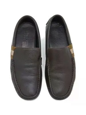 Gucci Web Detail Loafers