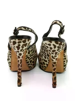 Gucci Sofia Leopard-print Stiletto Sandals