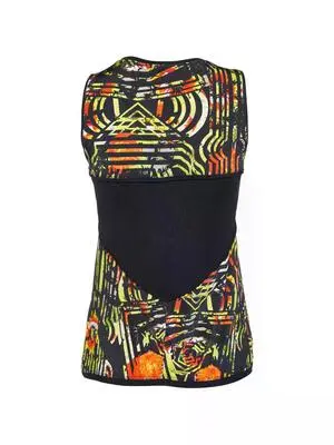 Versace Printed Jersey Tank Top