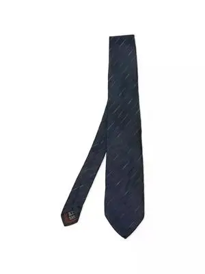Valentino Garavani Diagonal-striped Silk Neck Tie