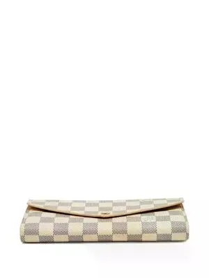 LOUIS VUITTON Damier Azur Sarah Wallet - Neutrals