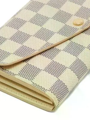 LOUIS VUITTON Damier Azur Sarah Wallet