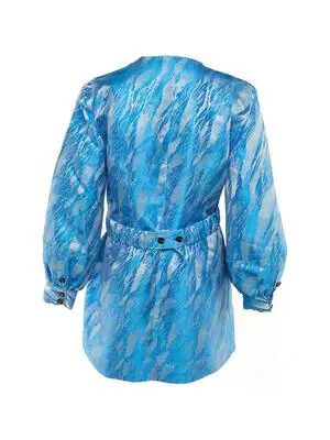 Ganni Button Detailed Cocktail Dresses