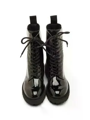 Moschino Insert Lace-up Boots