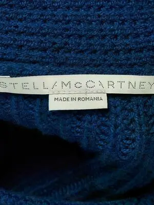 Stella McCartney Asymmetrical Rib-knit Cardigan
