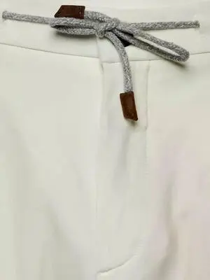 Eleventy Slim Fit Drawstring Waist Trousers