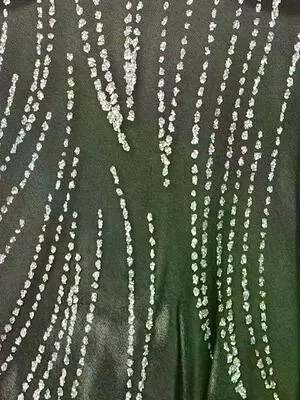 LOUIS VUITTON Glitter-print Sheer Top