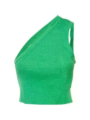 Jacquemus Rib-knit One-shoulder Top