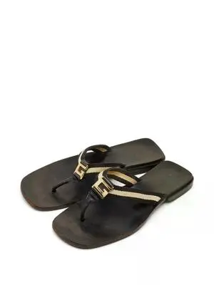 Gucci Web Tape Logo Sandals