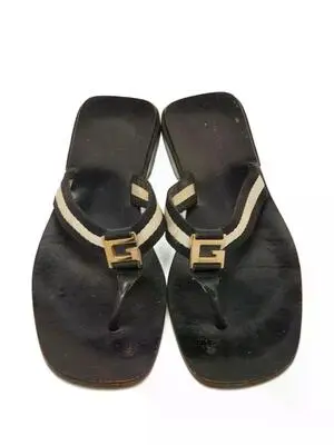 Gucci Web Tape Logo Sandals