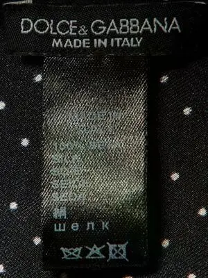 Dolce & Gabbana Polka-dot Silk Pocket Square