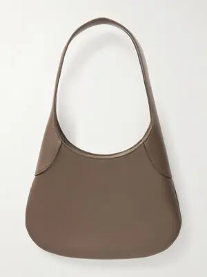 Khaite Joan Small Leather Shoulder Bag - Brown