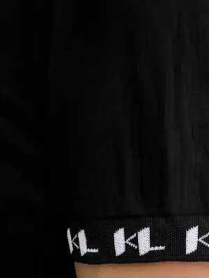Karl Lagerfeld Logo-tape Polo Shirt