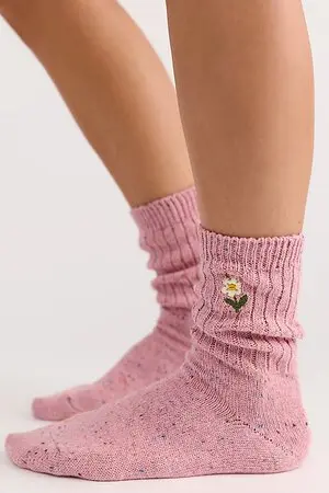 Embroidered Socks