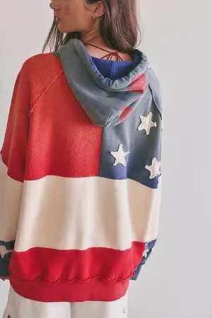TRICIA FIX Stars And Stripes Hoodie