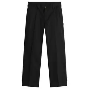 Men's Black Wide-Leg Pants