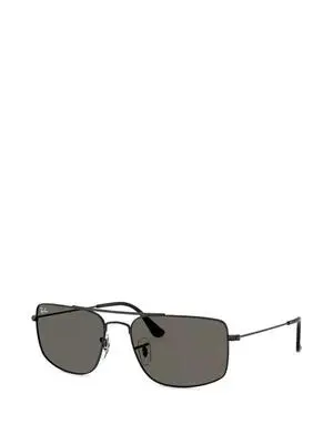 Ray-ban Rectangle Frame Double-bridge Sunglasses