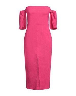 Isabel Marant Étoile Off-the-shoulder Midi Dress - Pink