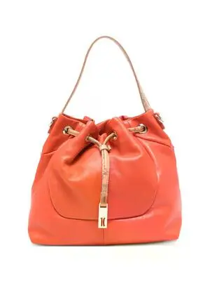 ALVIERO MARTINI 1° CLASSE Geo Classic Drawstring Tote Bag